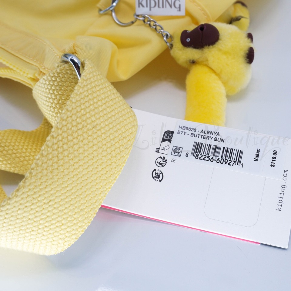 Kipling Alenya Crossbody Shoulder Bag Purse Polyamide HB6628 Buttery ...