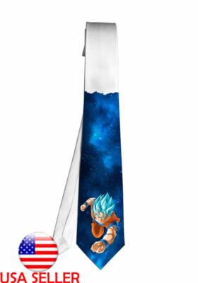 Dragon Ball Goku Anime Manga Necktie Neck Tie Gift Boy Men Tie Cosplay ...