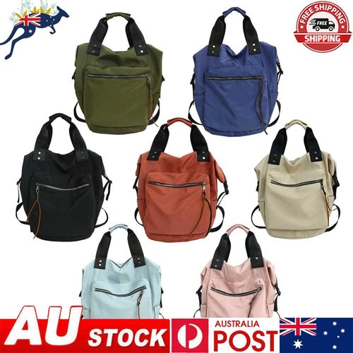 Unisex Casual Backpack School Backpack with Zip Large Capacity Shoulder ...