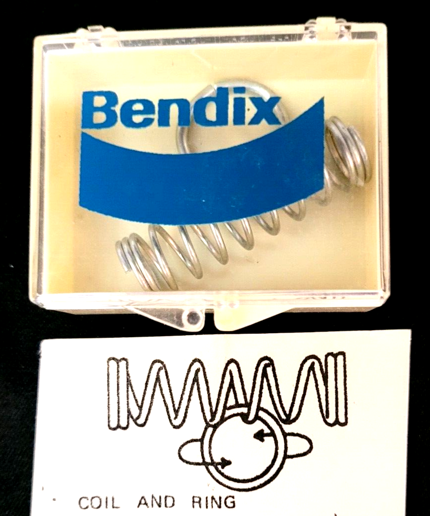 Vtg Bendix Advertising Mind Bender Brain Teaser Coil & Spring Set | eBay