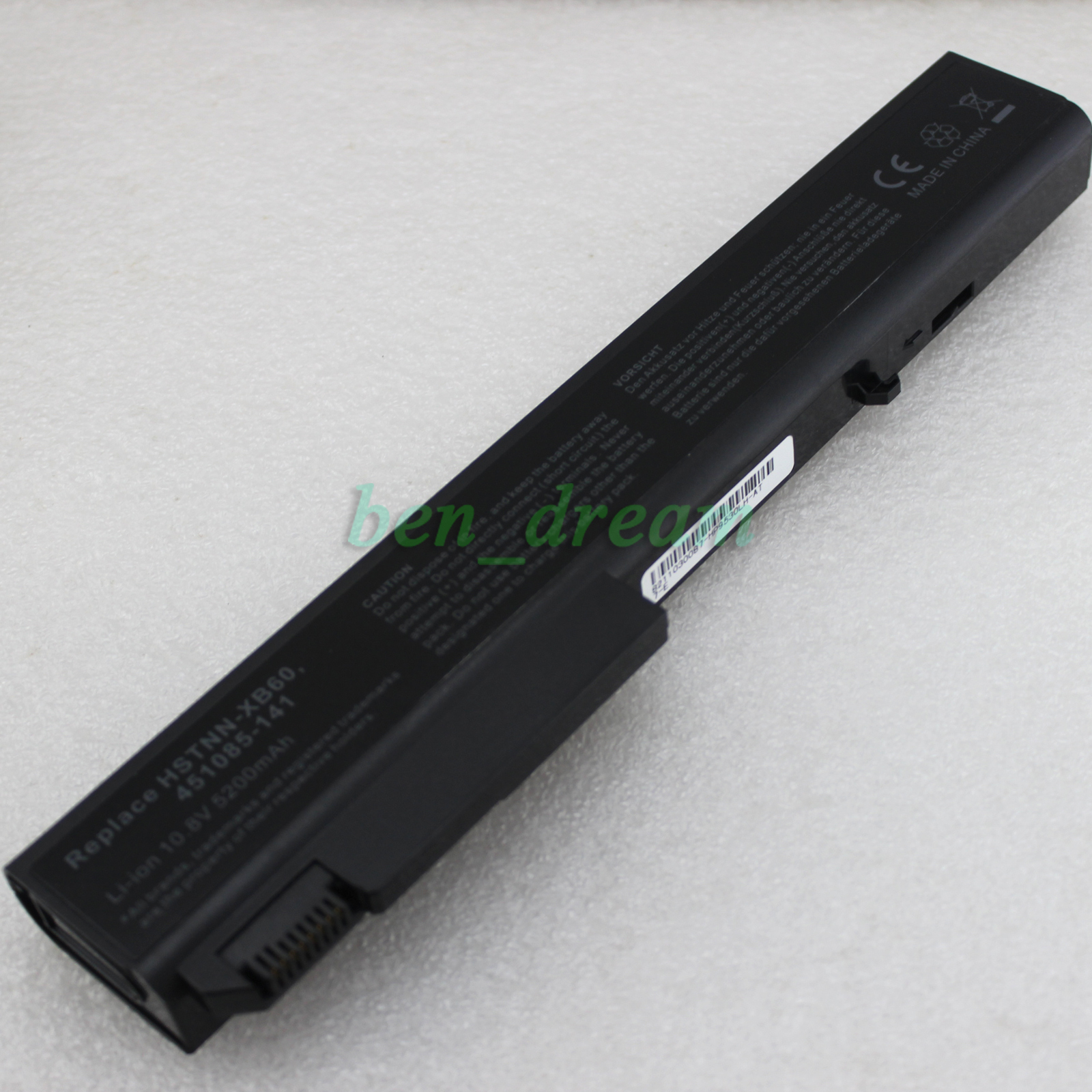6Cell Battery For HP EliteBook 8730p 8730w 8740w 8530p 8530w 8540p ...