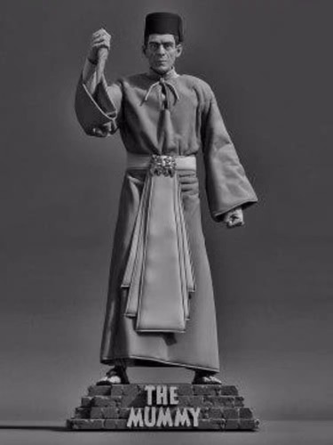 1/24 Scale The Mummy Resin Model Kit Classic Horror Movie Figure for ...