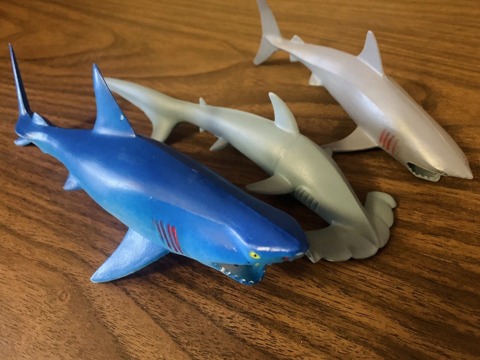 Lot of 13 Sea Creature Toys - Rubber | eBay