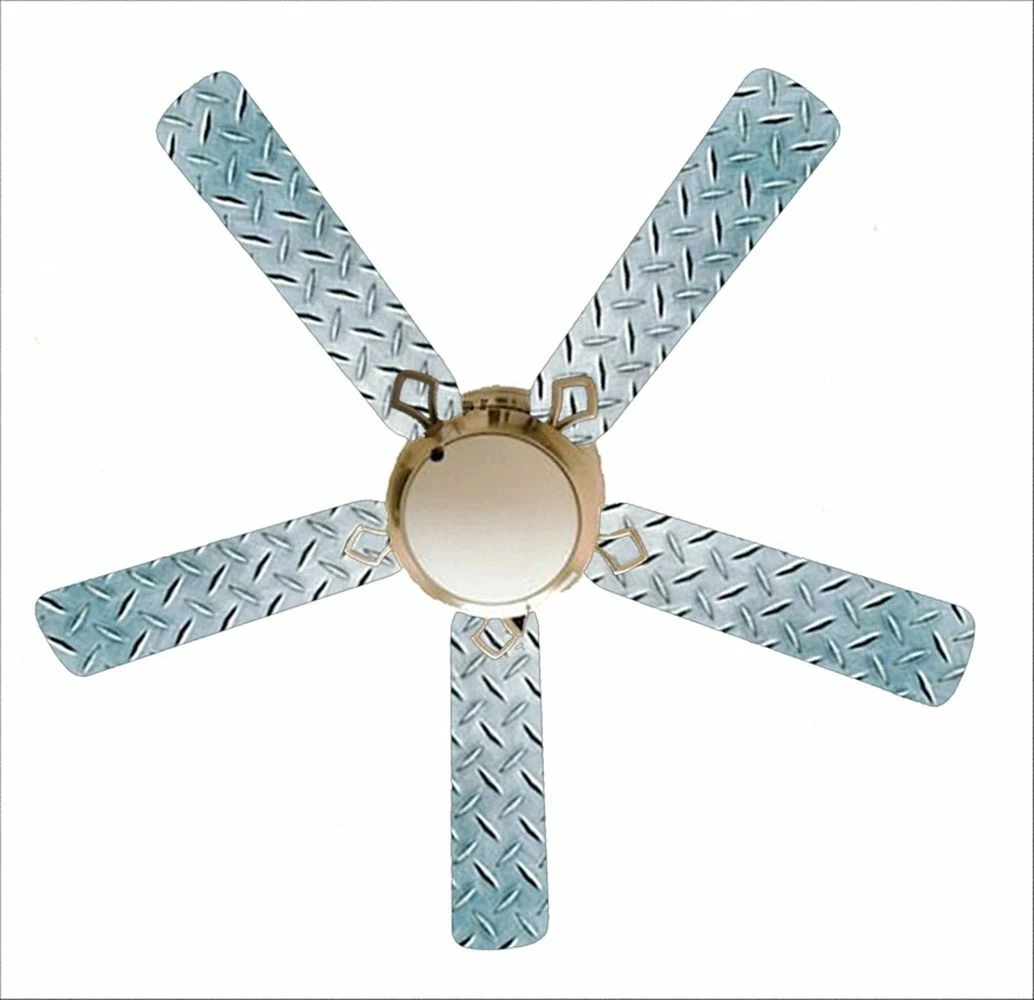 Garage Ceiling Fan Diamond Plate | Shelly Lighting