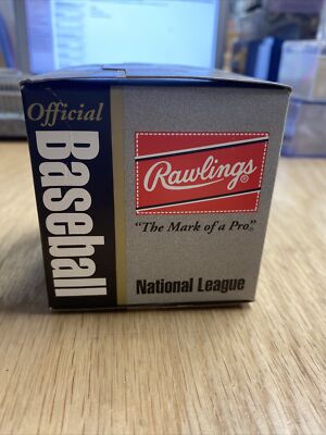 Rawlings National League Baseball in Sealed Box President Leonard ...