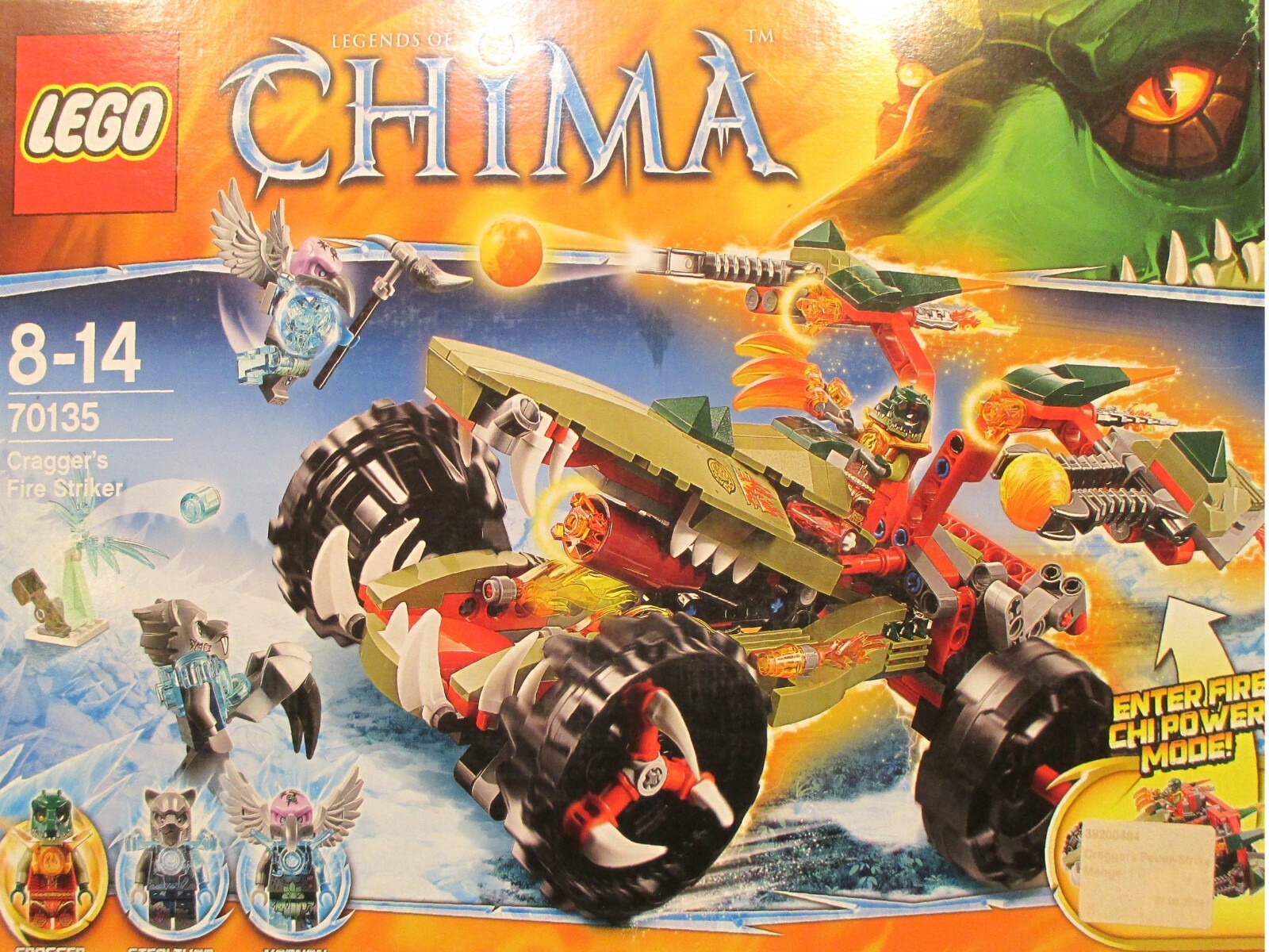 Lego 70135, Chima, Cragger´s fire Striker, Rarität, neu | eBay.de