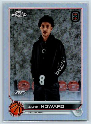 Jahki Howard 2022-23 Topps Chrome Overtime Elite Refractor City Reapers ...