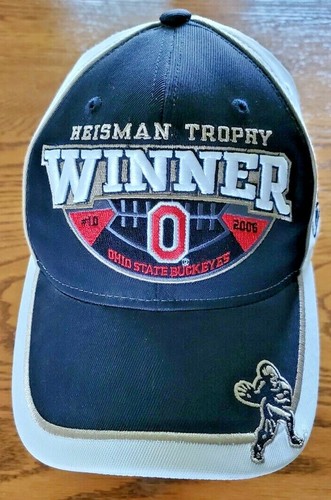 HEISMAN TROPHY WINNER OHIO STATE BUCKEYES 2006 #10 CAP HAT ONE SIZE ...