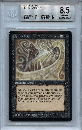 MTG Legends Nether Void BGS 8.5 NM-MT+ card Magic Amricons 6665 | eBay