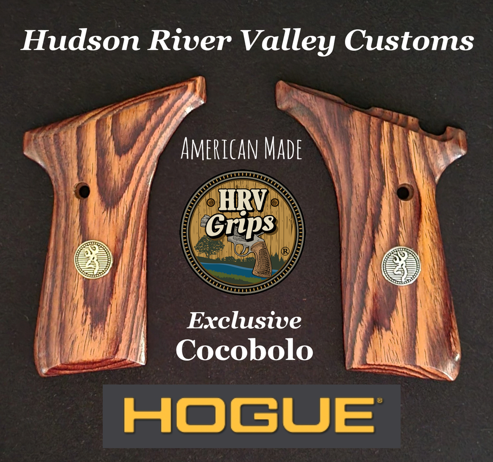 Browning Buckmark UFX HRV Grips® Custom Hogue Cocobolo Smooth Optional ...