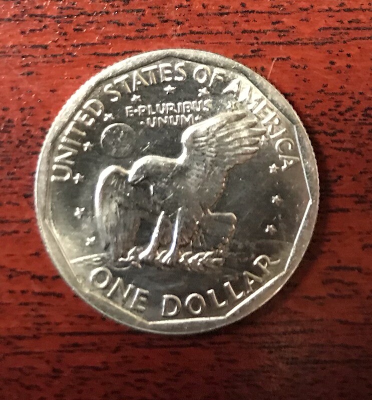 1979-P SUSAN B. ANTHONY LIBERTY DOLLAR COIN. ''GOOD CONDITION ...
