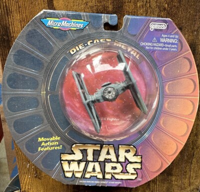 Star Wars MICRO MACHINES--TIE FIGHTER Die Cast Metal. NIB 1996 | eBay