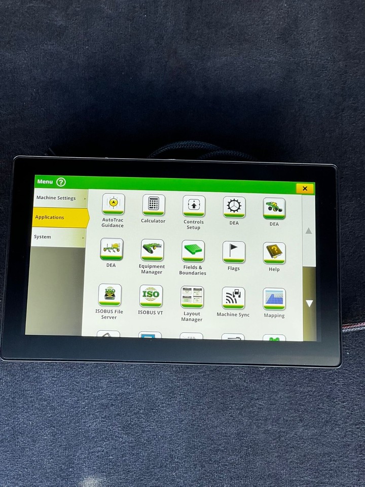 John Deere G5 Plus Universal Display with Basics, AutoTrac & Section ...