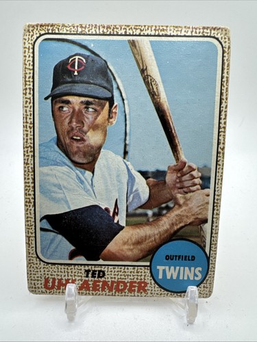 1968 Topps Vintage Baseball #28 Ted Uhlaender Twins | eBay