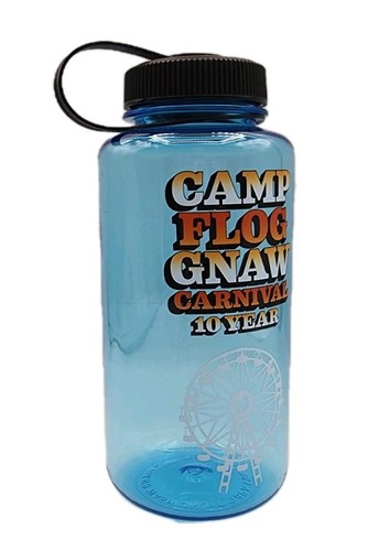 Camp Flog Gnaw Carnival 10 Year VIP Water Bottle/Tumbler - Light Blue ...