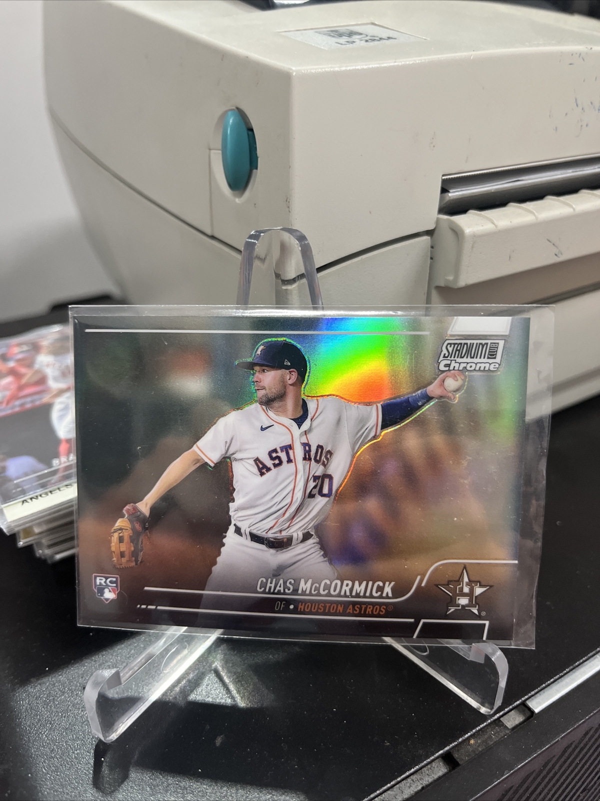 2022 Chas McCormick Topps Stadium Club Chrome Refractor RC Rookie Card ...