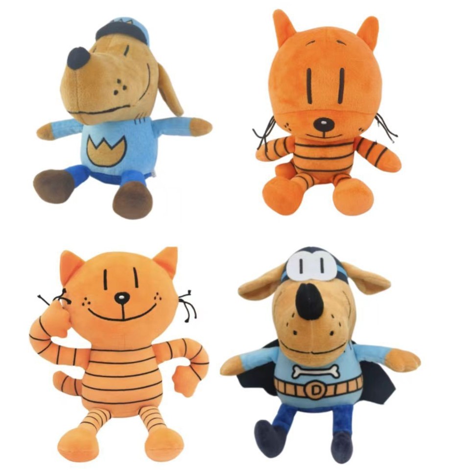 Cosplay Dog Man Chief Petey the Cat Pet Plush Soft Stuffed Kids Xmas ...