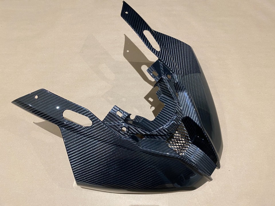 2020-2024 BMW S1000RR Carbon Fiber Upper Front Nose Air Intake Fairing ...
