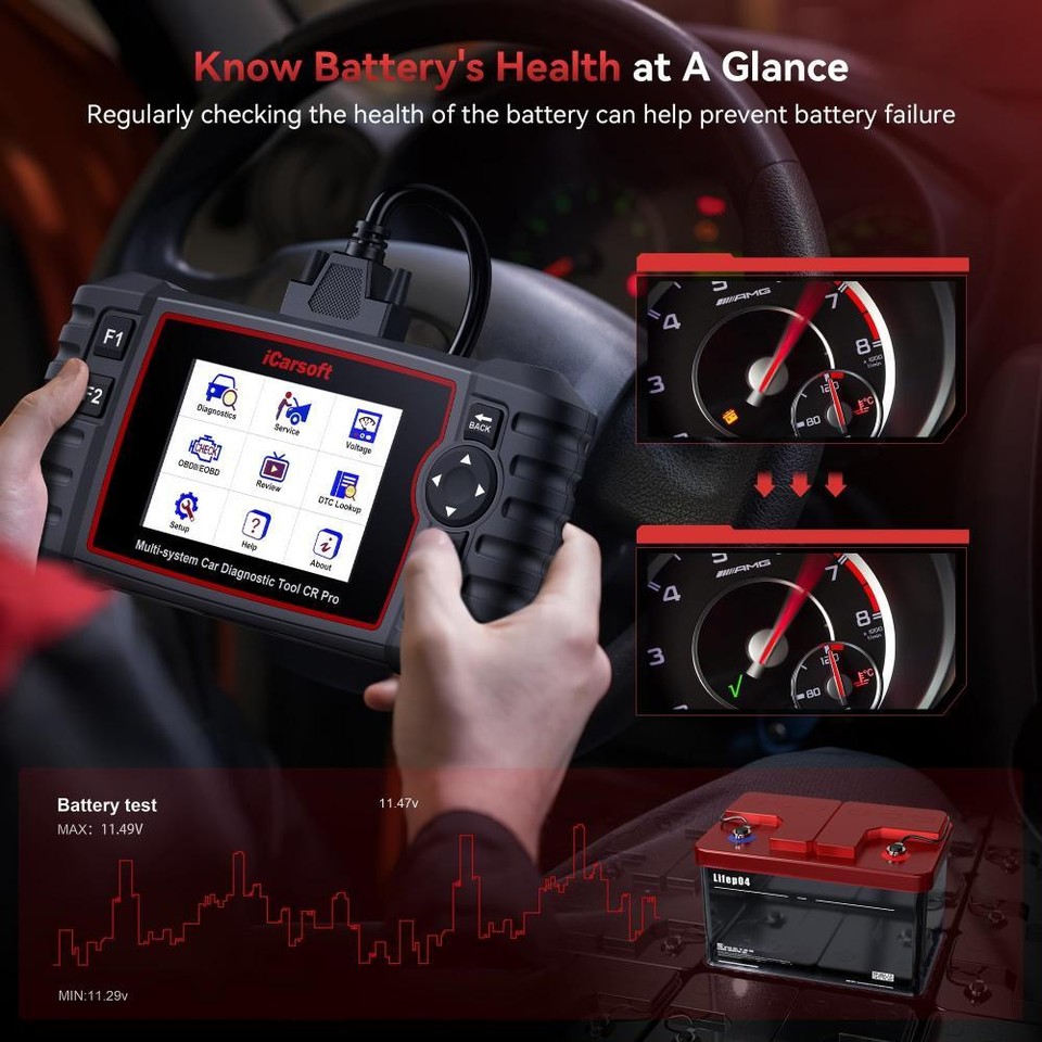 CR PRO 2026 Multi-Brand Full System Diagnostic Scanner Lifetime Updates ...