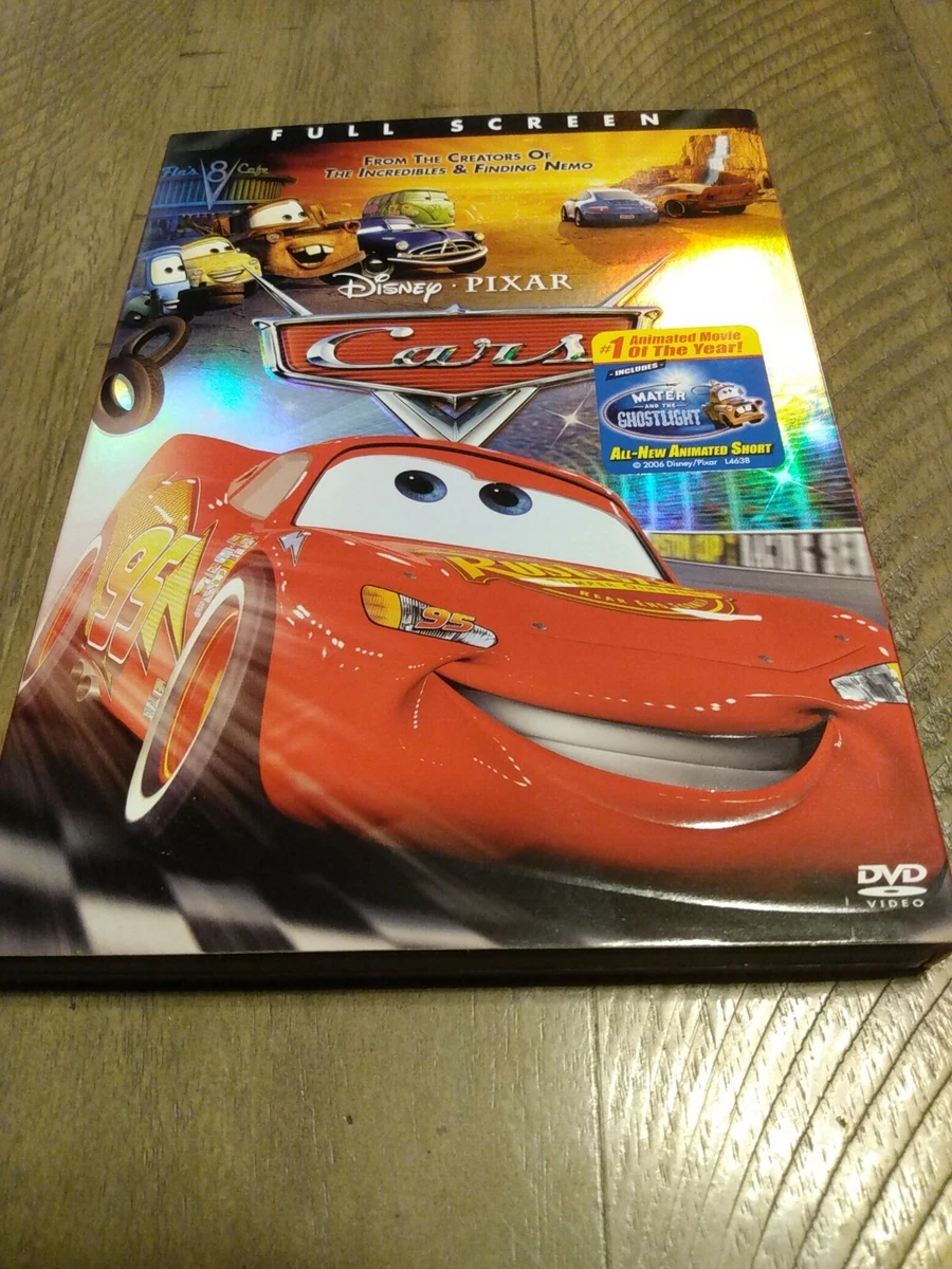 Disney Pixar Cars Dvd 2006 Full Frame