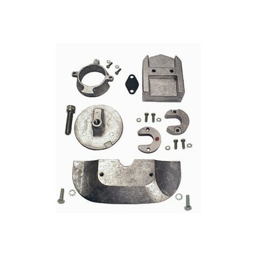 Performance Metals Aluminium Anode Kit Mercruiser Alpha 1 Gen 2. w/Red ...