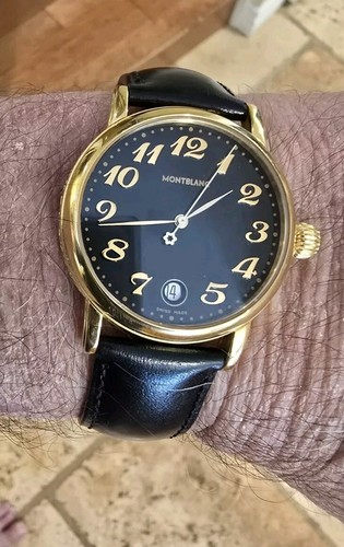 Montblanc Meisterstuck Gold Plated Men's Watch - Model 7002 | eBay