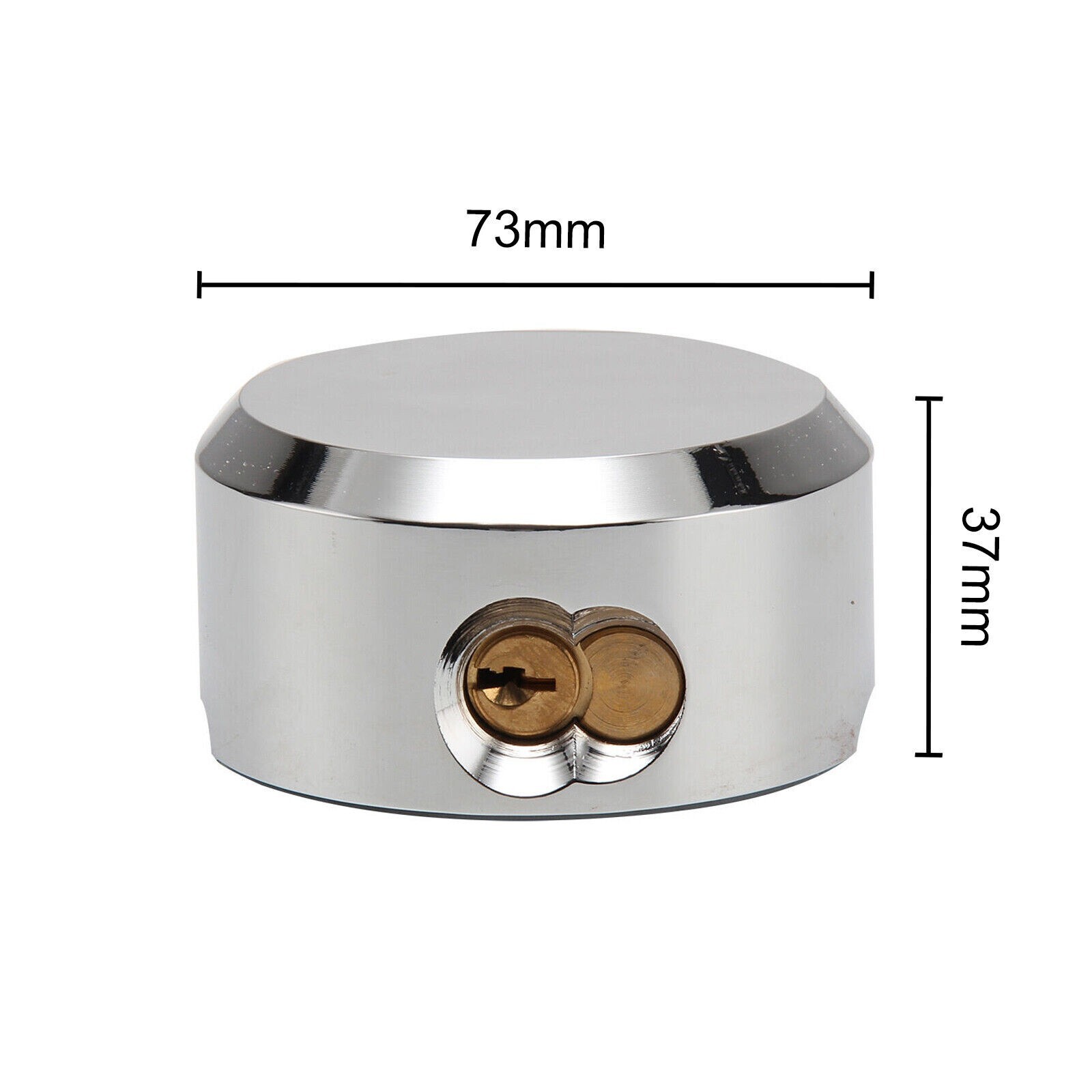 Concealed Padlock Round UNBREAKABLE Heavy Duty Van Replacement Door ...