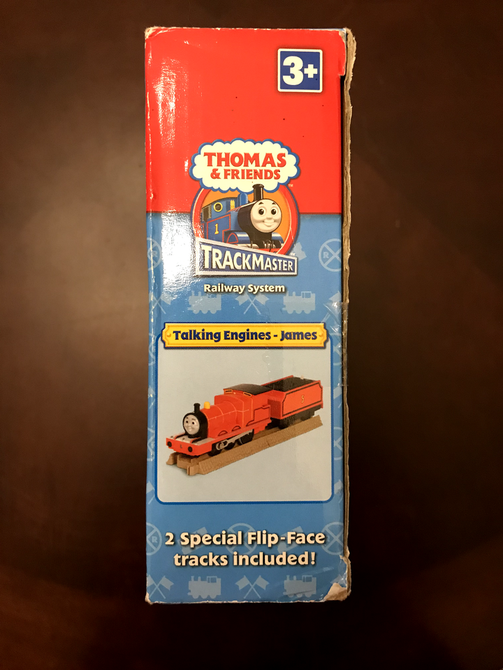 Thomas & Friends Talking Engines - James Trackmaster Train Unopened In ...