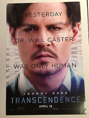 Transcendence Movie POSTER 11 X 17 Johnny Depp, Rebecca Hall, Paul ...