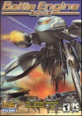 Battle Engine Aquila PC CD control spider war futuristic shooter planet ...