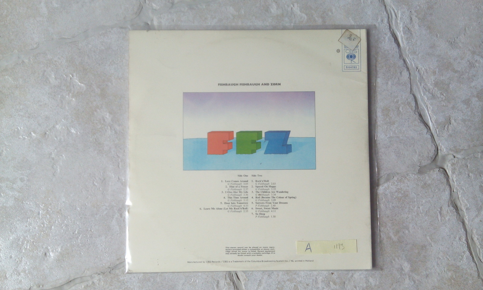 LP Fishbaugh And Zorn / Bon Condition | eBay