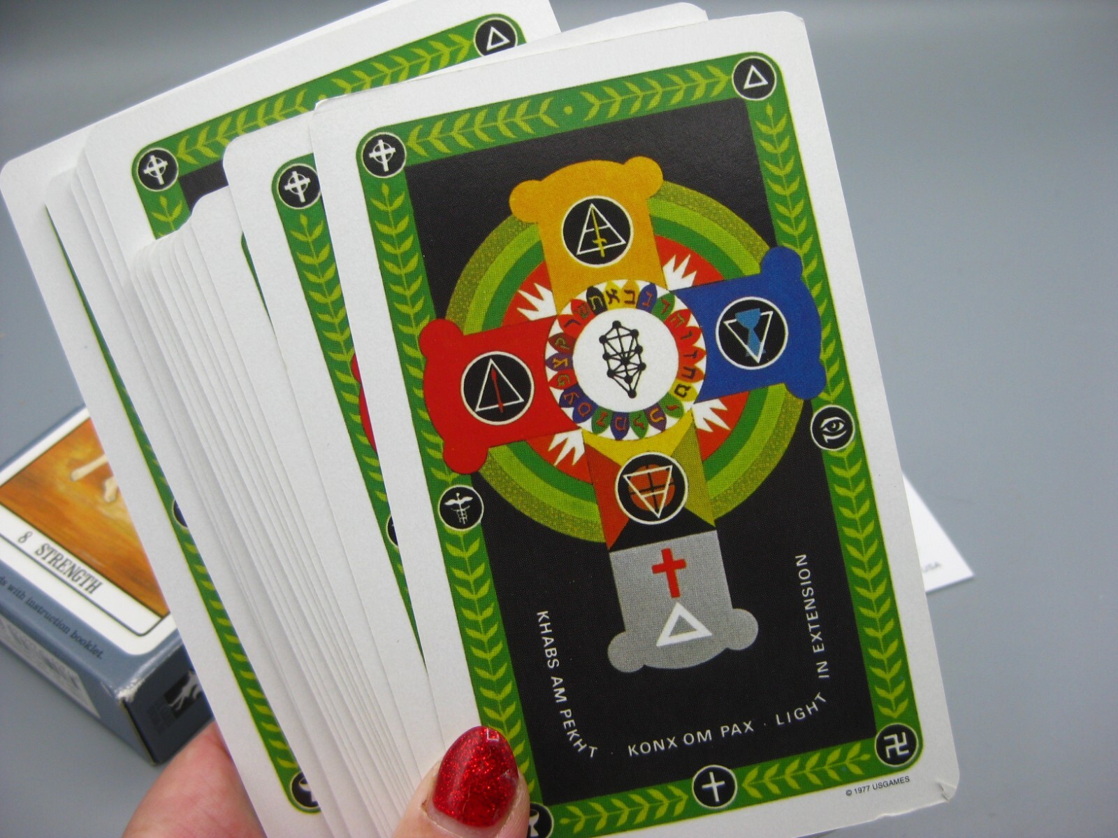 The Golden Dawn Tarot Card Deck 2008 Robert Wang Dr. Israeli Regardie ...