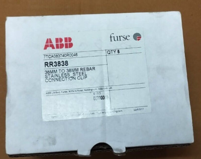 5Pcs lot ABB RR3838 38MM TO 38MM REBAR STAINLESS STEEL CONNECTION | eBay