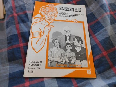 Genii Magazine Of Magic & Magicians Tommy Windsor March 1977 | eBay