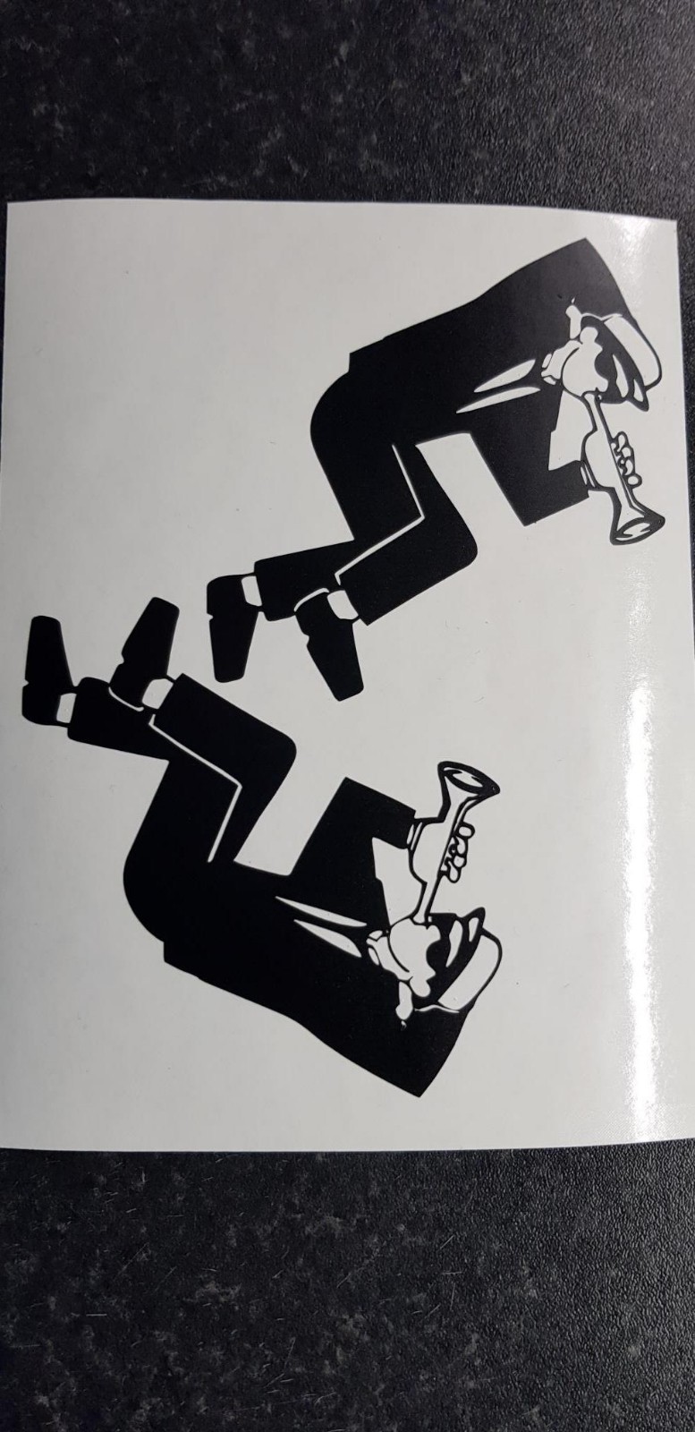 SKA TWO TONE MOD RUDE BOY SCOOTER VINYL DECAL CAR WINDOW BUMPER STICKER ...