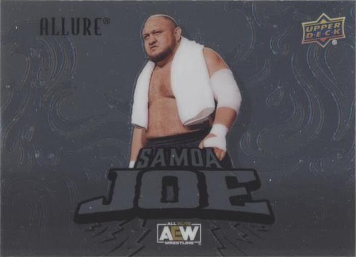 2024 Upper Deck Allure Aew - Horizontal SP Samoa Joe #132 for sale ...