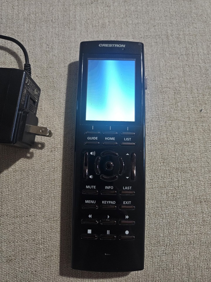 Crestron MTX-3 Touch Screen Remote with MTX-3-DS Dock & Power Supply | eBay