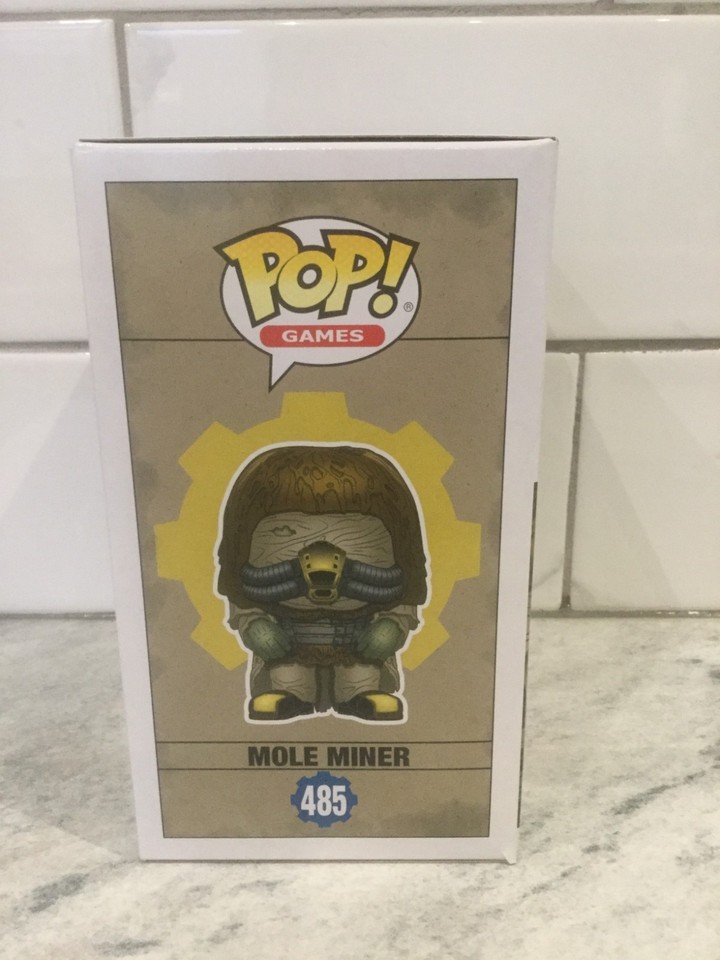 funko pop fallout 485 Mole Miner | eBay UK