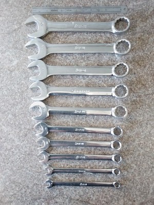 Snap On 10 PC Combination Spanner Set | eBay UK