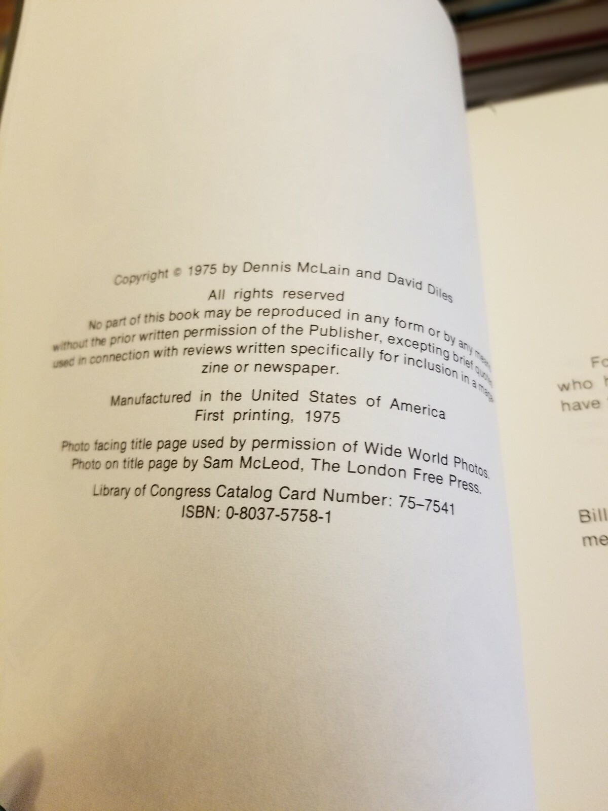 Nobody's Perfect Signed by Denny McLain & Dave Diles HC/DJ Detroit ...