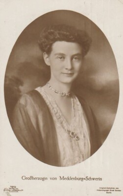 Adel : Großherzogin Alexandra MECKLENBURG SCHWERIN sw Ak 1917 | eBay.de