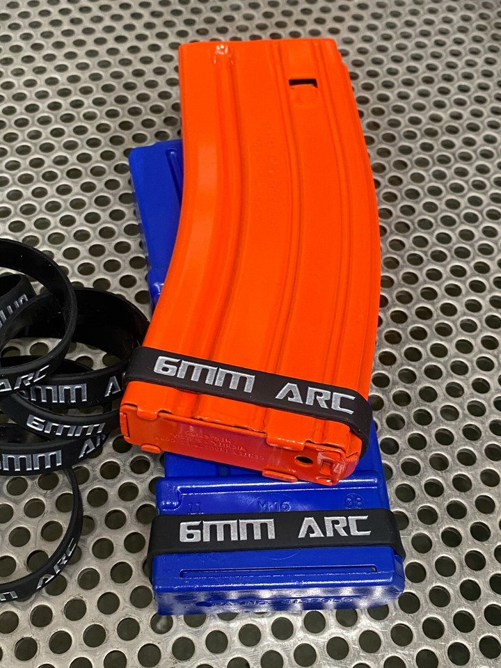6mm ARC Magazine ID Bands. Pack of 4,6,10 FREE SHIPPING | eBay
