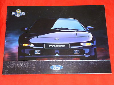 FORD Probe 16V 24V Prospekt Brochure Depliant Folleto von 10/1996 | eBay