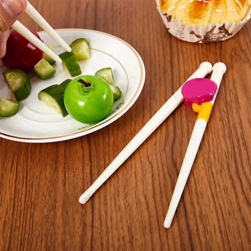 1 Pair Chopsticks Kids Baby Beginner Chopsticks Training Helper Chopst ...