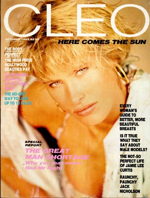 Cleo Australia Magazine - October 1985 - Jamie Lee Curtis + Jack ...