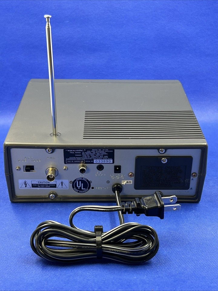 Realistic Hyperscan 20-145A 400 Channel PRO-2006 Programmable Scanning ...