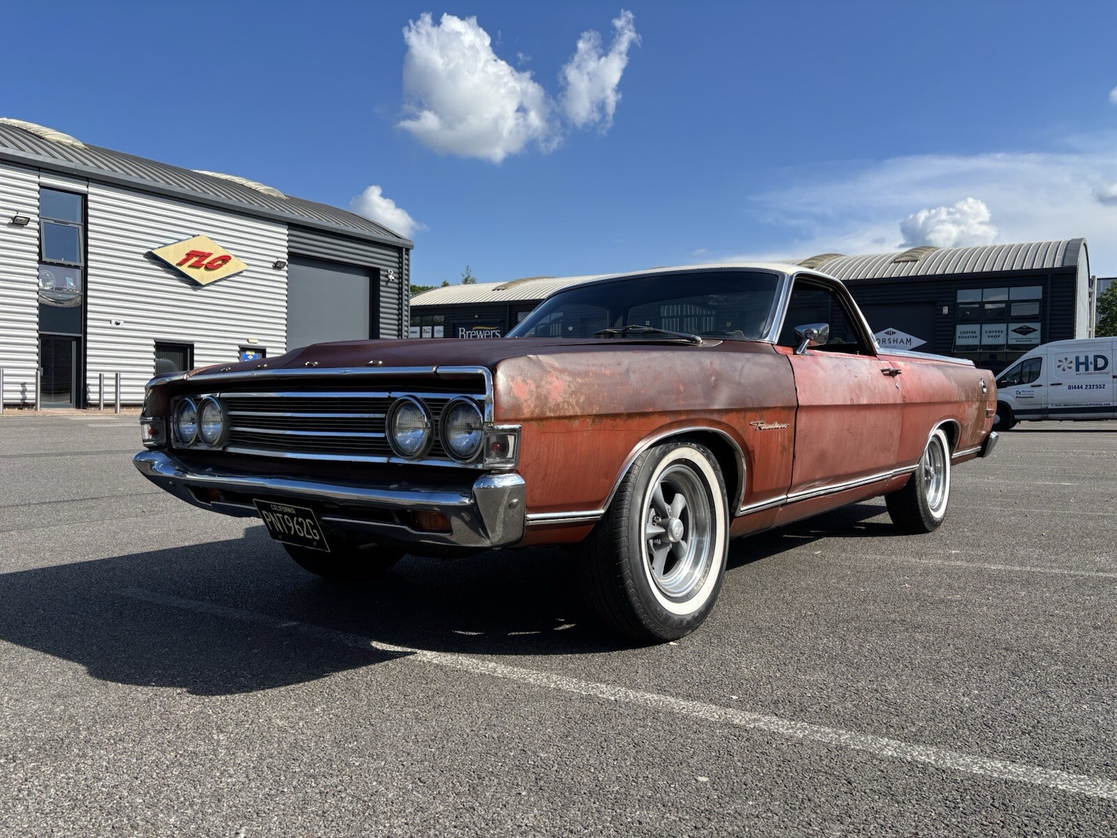 1969 Ford Ranchero V8 Truck - UK American Cars