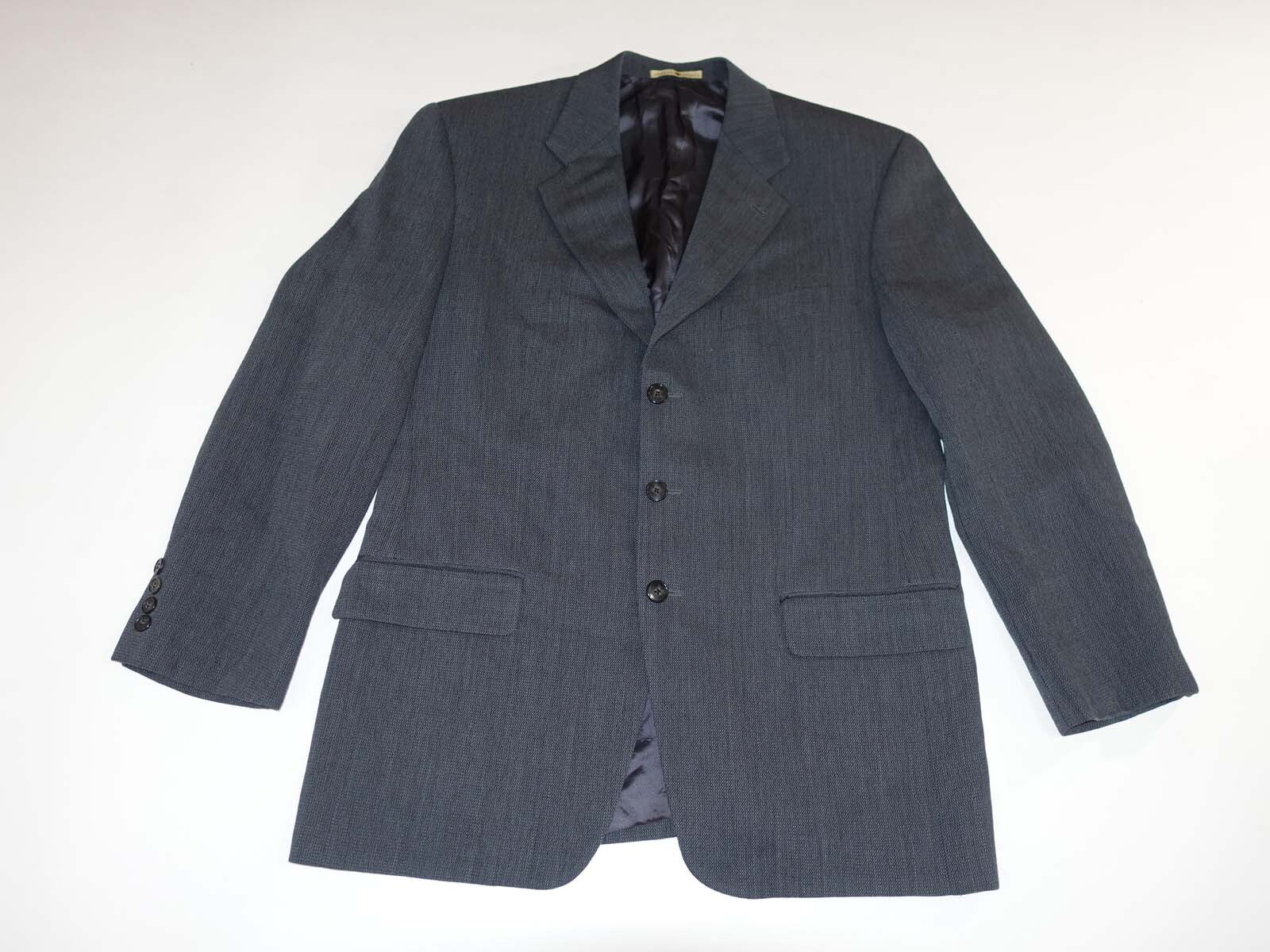 Joseph Abboud Men's 3 Button Suit Size 40 Regular 33 x 29.5 Charcoal ...