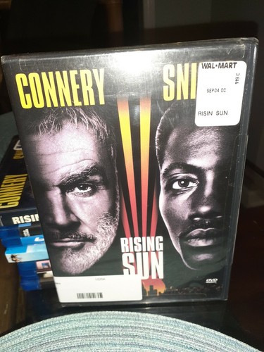 Rising Sun DVD Wesley Snipes, Sean Connery, Michael Crichton Brand New ...