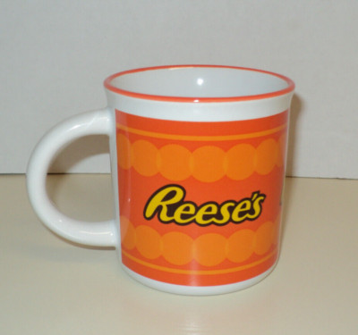 Reese's Peanut Butter Candy 8 Ounce Ceramic Coffee Cup Mug Preowned ...